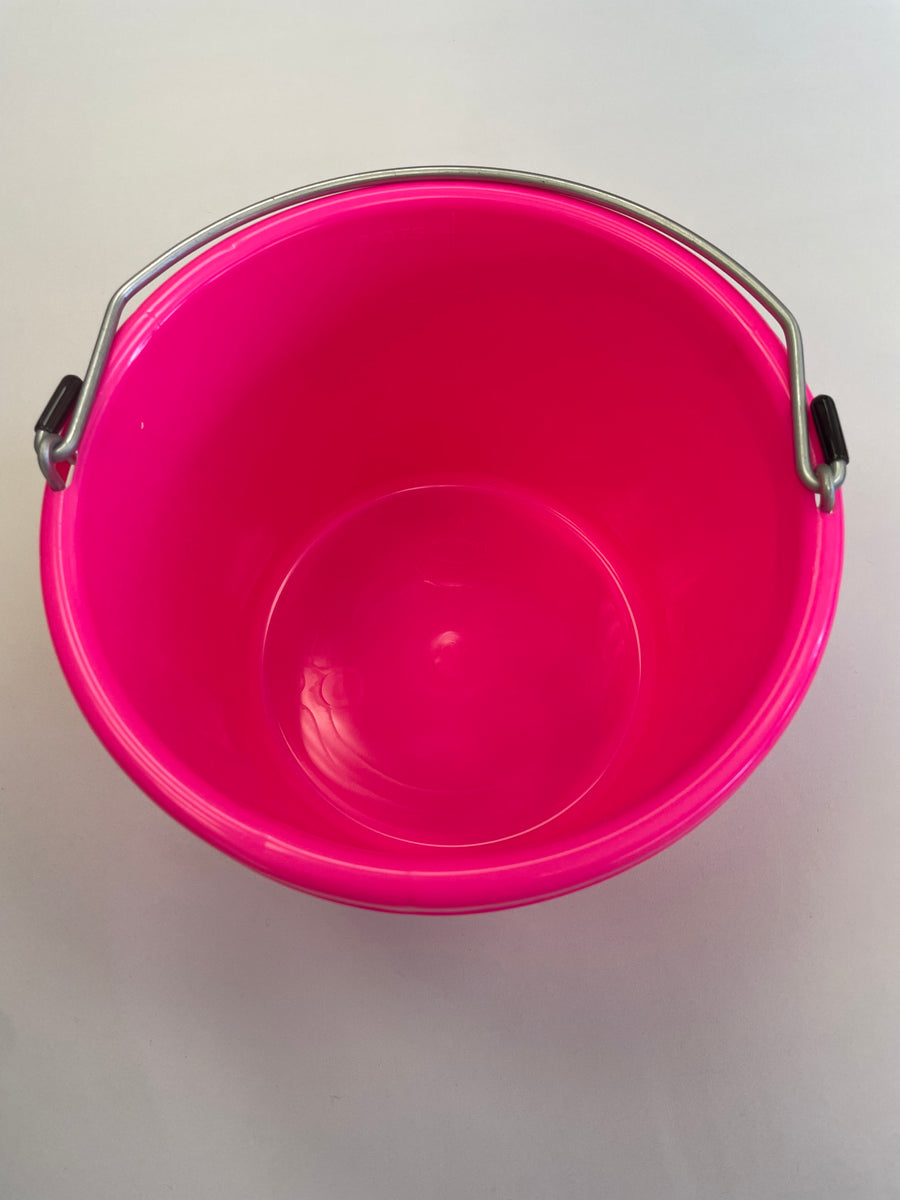 Hot Pink Bucket for Horse Tack – Sweet Briar College | The Book Shop